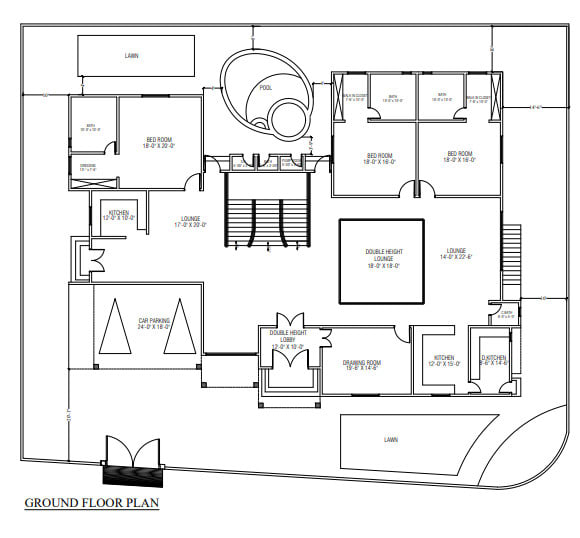Draw architectural floor plans on autocad by Architectfj | Fiverr