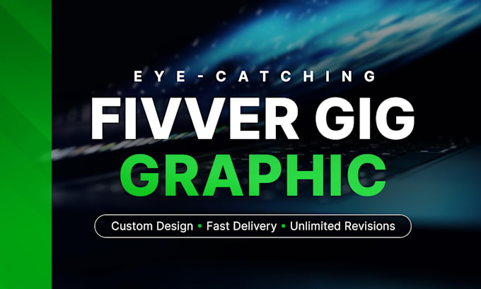 Design a professional fiverr gig graphic by Jtengle | Fiverr
