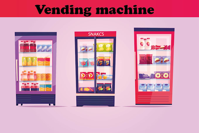 Creative vending machine and atm machine in modern style by Zaramahii ...