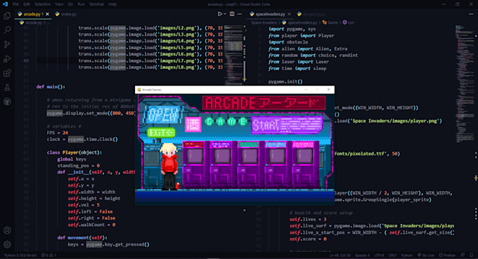 Create A Python Game With Pygame By Birleanualex Fiverr 