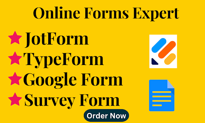 Create jotform, typeform,google form and surveys for you by Mhraqib ...