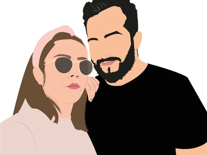 Draw A Minimalistic Vector Portrait By Pixiuart Fiverr