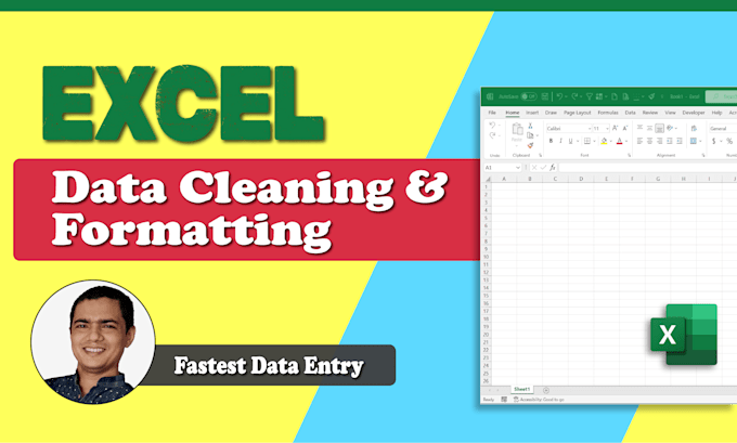 Do ms excel data cleaning and fastest data entry by Nurul4amin | Fiverr