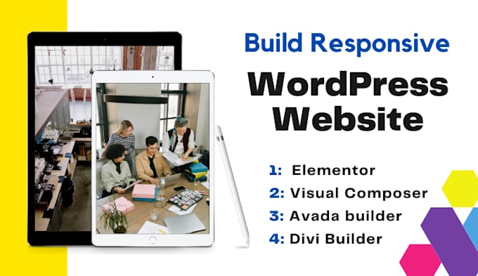 Create a responsive business wordpress website design by Iblimited | Fiverr