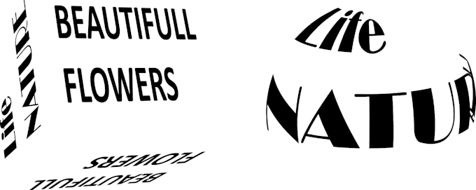 Design 3d custom word art, text design and word cloud by Itsrabia | Fiverr