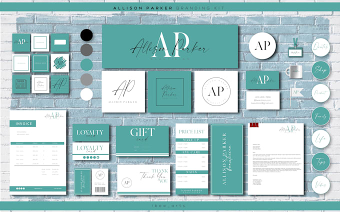 Design complete signature branding kit for you by Ibee_arts | Fiverr