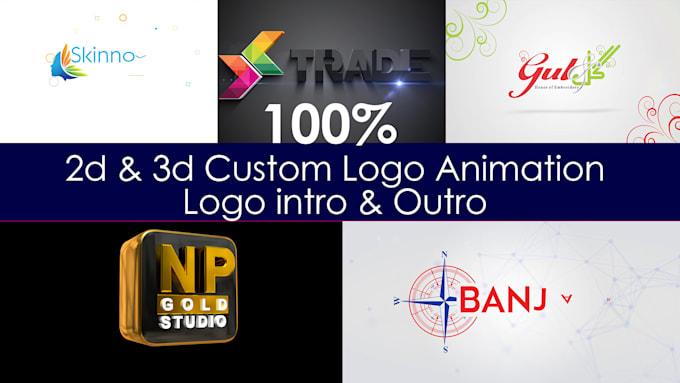 Do custom logo animation as an animation expert by Getthecreative | Fiverr