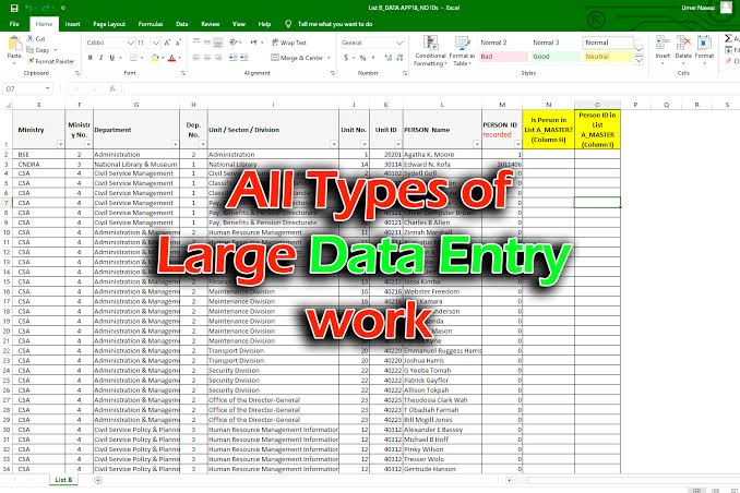 Data entry pdf to microsoft excel and word pdf by Smkworld | Fiverr