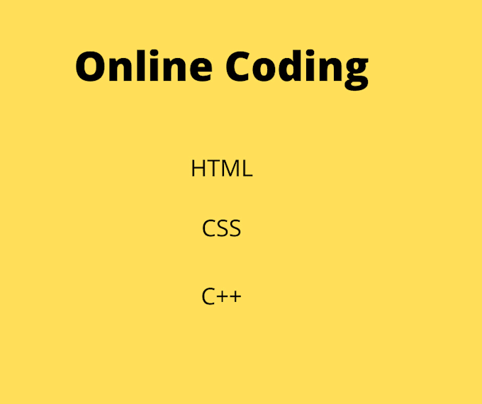 Teach you c, html and css by Rachaelndege | Fiverr
