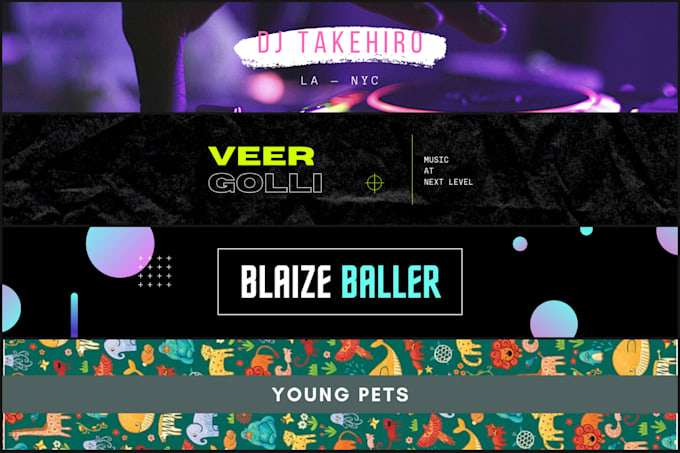 Design a perfect channel art or channel banner by Tarnrandhawa | Fiverr