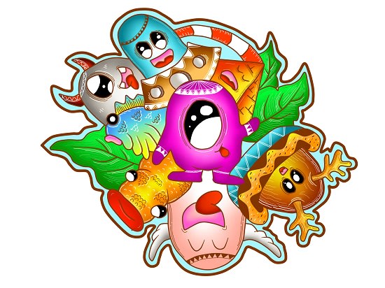 Make a digital doodle art by Constantadesign | Fiverr