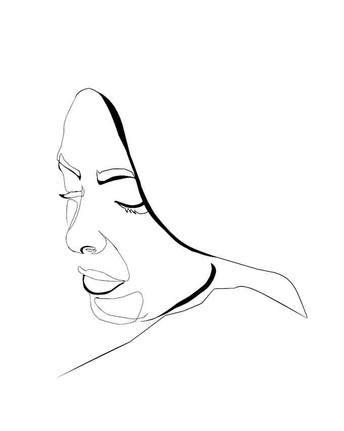 Draw one line art, vector line art illustrations in 12 hours by Poseido ...