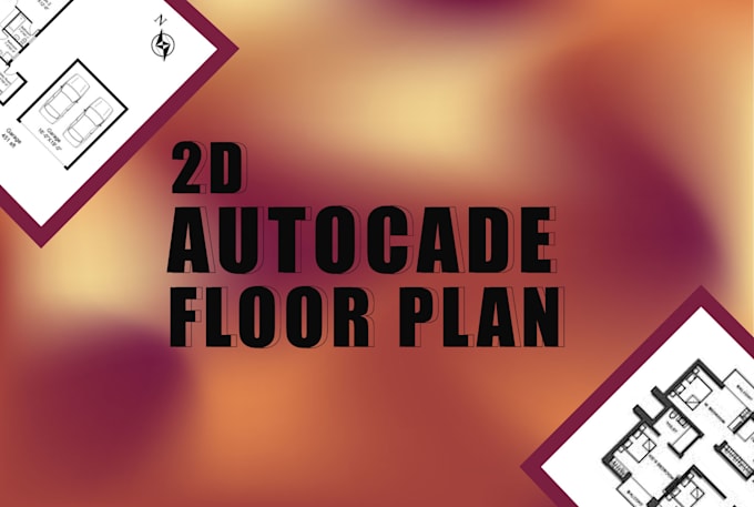 Autocad 2d floor plan by Wajahatullah78y | Fiverr