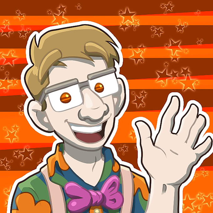 Create a cartoon profile picture for you by Hugobdesigner | Fiverr