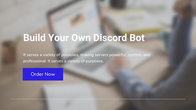 Make a discord bot by Lohith12 | Fiverr
