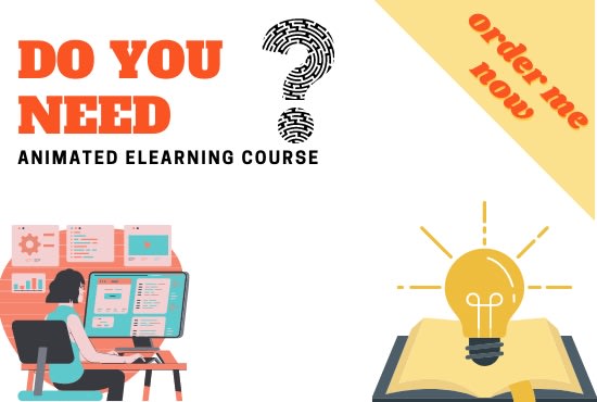 Create an animated elearning courses for you by Tk_animations | Fiverr