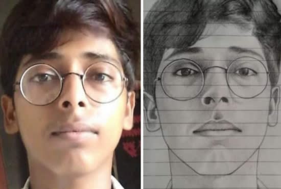Make your sketch by pencil 100 percent similar by Sketch_no1 | Fiverr