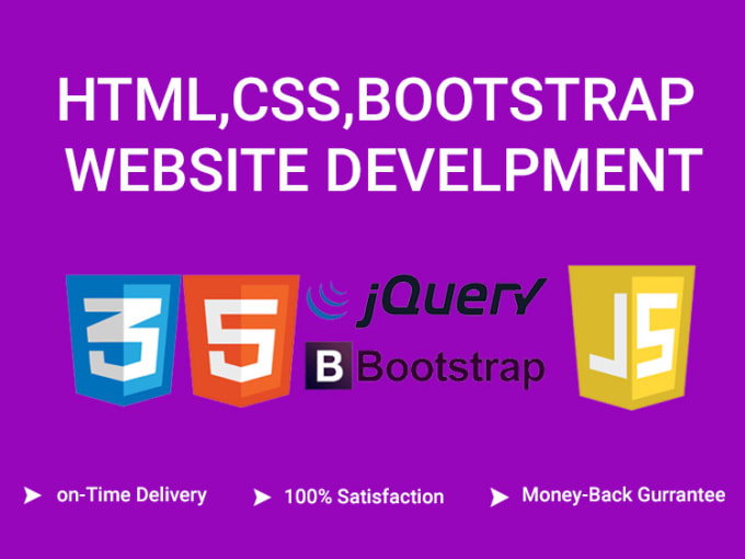 Develop Responsive Frontend Html Css Javascript Bootstrap Website By Komaltech Fiverr