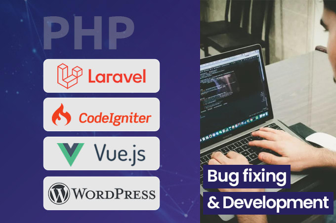 Fix Bugs Develop And Upgrade Laravel Php Ci Vuejs Websites By Fahadrafique92 Fiverr 3262