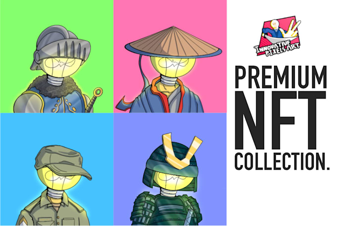 Make professional 2d nft collection or illustration by Mirsubfazlani | Fiverr