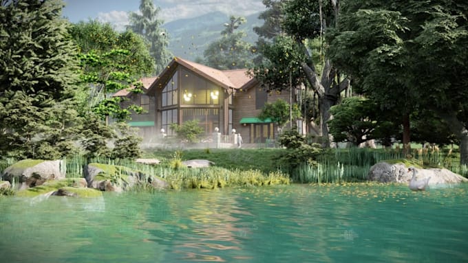 Provide 2d drawings ,3d modeling , prefect render and visualization by ...