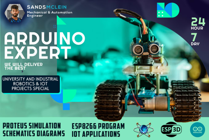 Arduino Programming Microcontroller Coding For You By Sandsmclein Fiverr