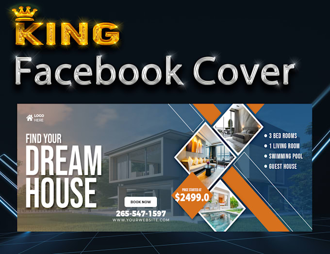 Create professional facebook cover design by Gaber70 | Fiverr