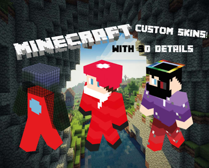Make your own minecraft skin by Solosoydavid | Fiverr