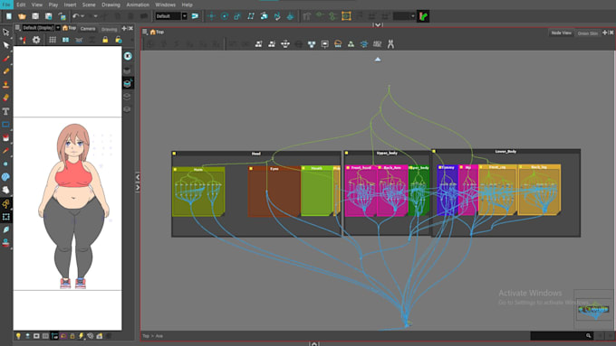 Create your harmony character rig by Naazeam | Fiverr