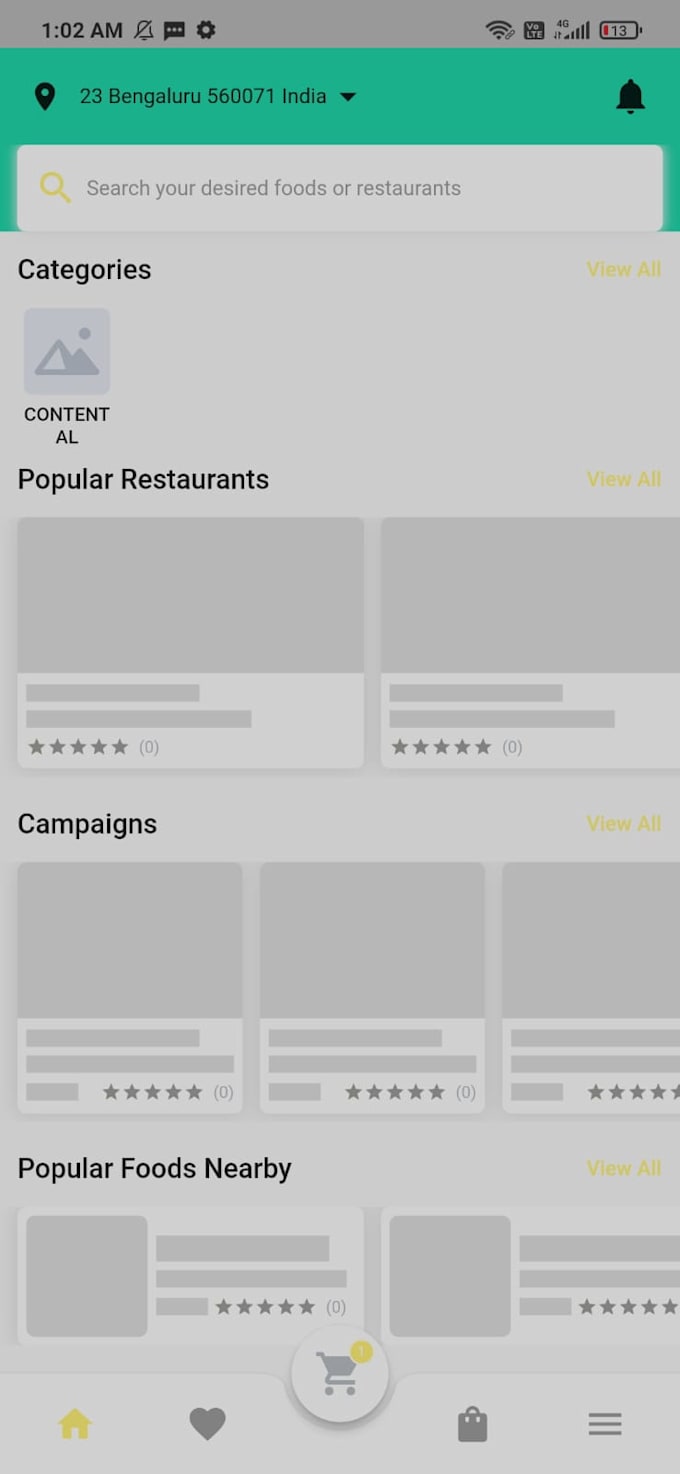 Create food delivery app with user friendly and smooth ui by Maxahmed ...