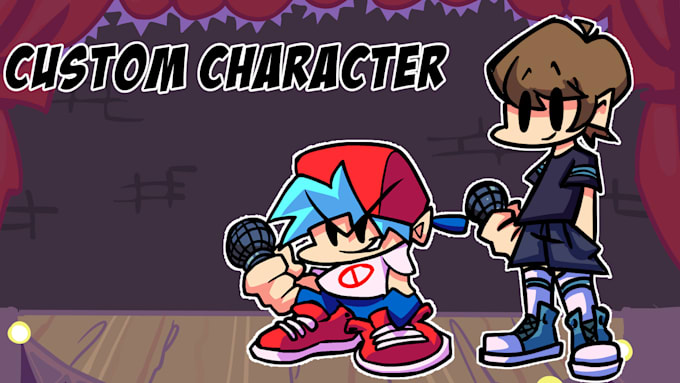 Make a custom fnf character for psych engine by Marquisartuis | Fiverr