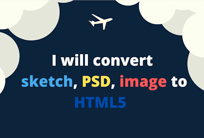 Convert psd, sketch, image to html5 responsive bootstrap5 by Rony7s ...