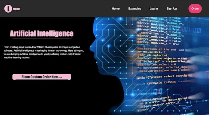 Make a responsive frontend website with react by Mfleckser | Fiverr