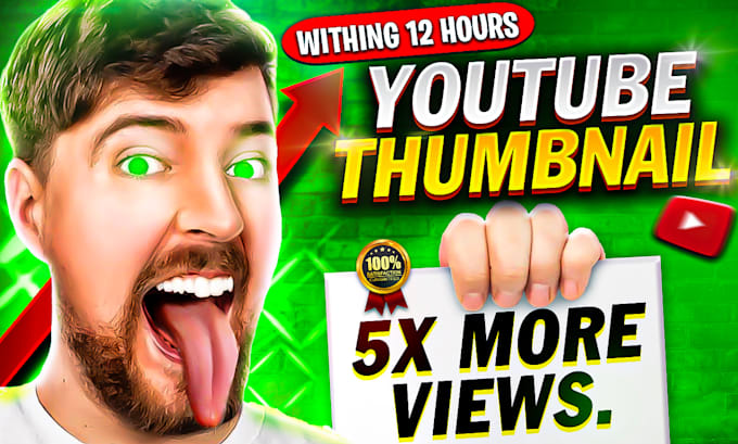 Create a high quality youtube thumbnail by Thedanishyt | Fiverr
