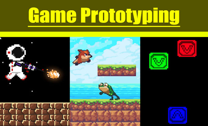 Prototype your 2d game in unity by Yousafwajih | Fiverr