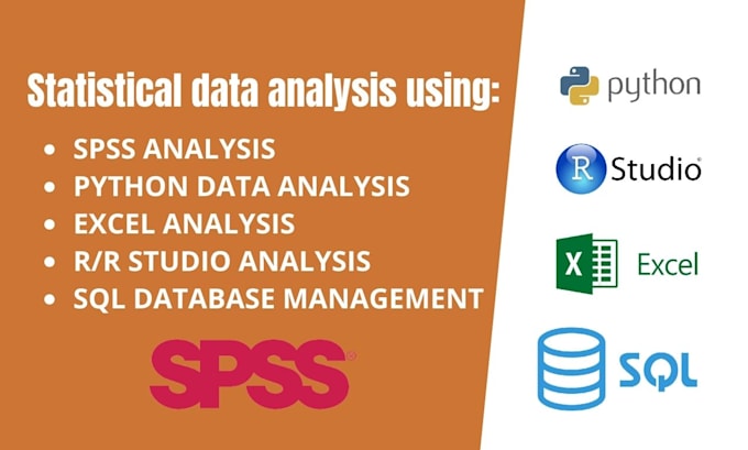 Do statistical data analysis in python, database in sql, report in ...