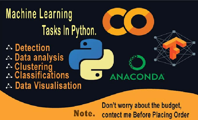Do machine and deep learning using python by Naeem785 | Fiverr