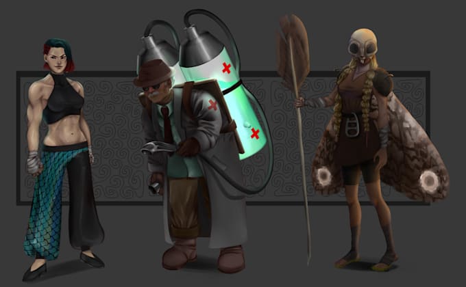 Draw character designs or portraits by Saifeli0 | Fiverr