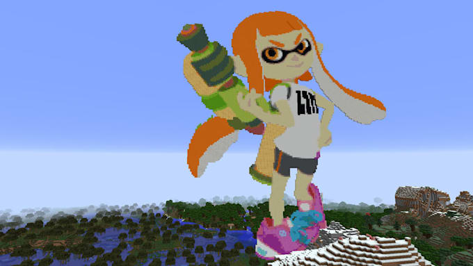 Make any photo into minecraft pixel art by Pocoyable | Fiverr