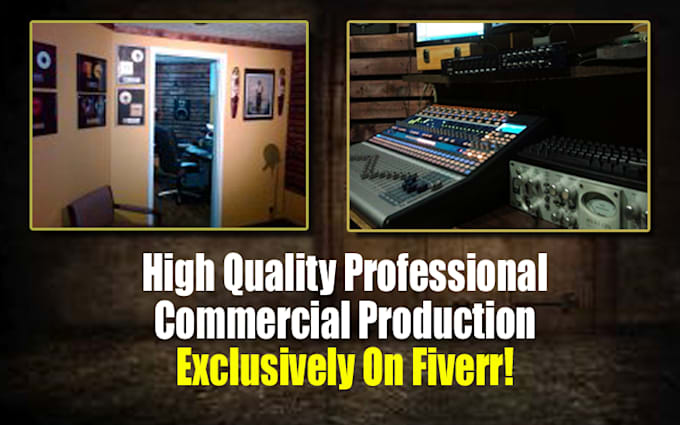 Create and deliver your audio commercial today by Houzeofphatprod | Fiverr