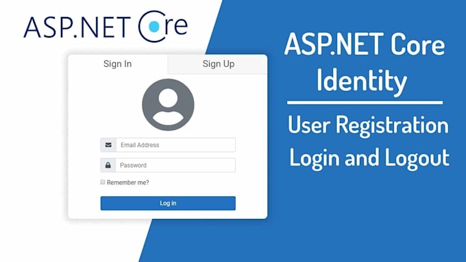 Add identity login, signup to your existing asp net core project by ...