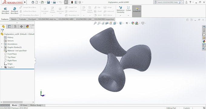 Do cad modelling and fea analysis by Engrsajidyasin | Fiverr