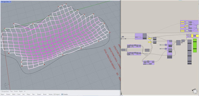 Do your structural analysis using karamba by Hamidmadarati | Fiverr