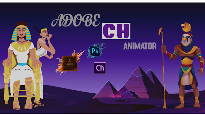 Create custom adobe character animator puppet by Jiyadesign1 | Fiverr