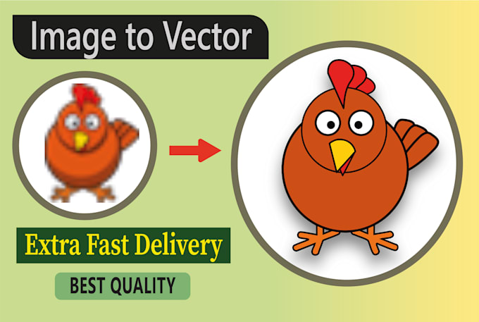 Do vector trace,manual vector tracing,recreate image by Farzana_rumu | Fiverr
