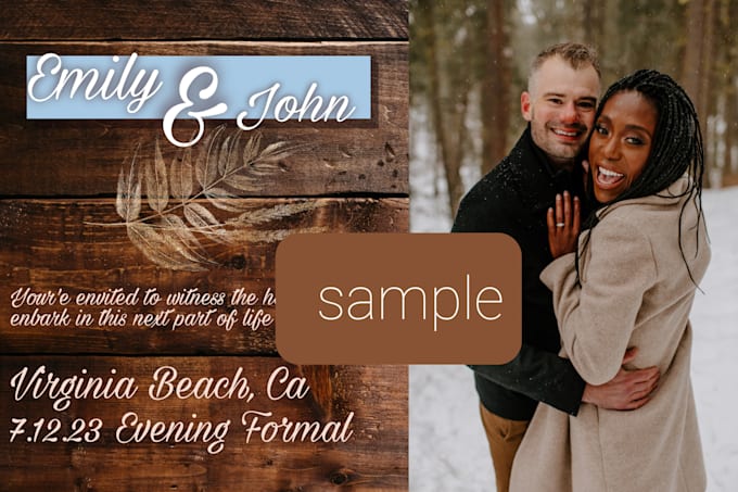 Create an eye catching and unique party invitations by Solmatters | Fiverr