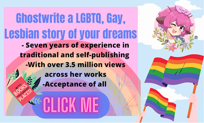Ghostwrite an lgbtq, gay, lesbian romance erotica story by Ashleyzheng ...