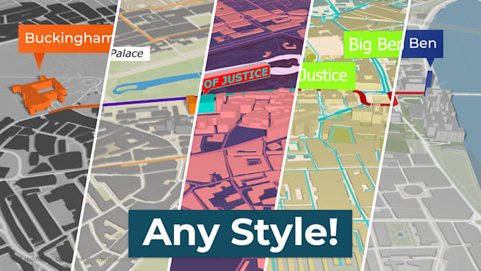 Create a custom map animation by Dakotah_designs | Fiverr