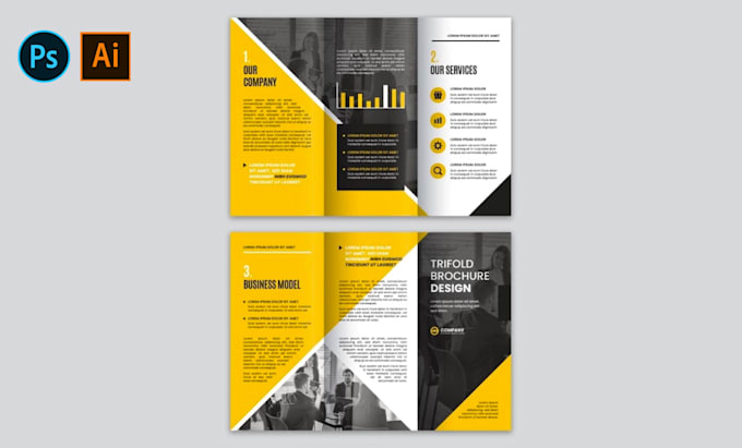Design modern, minimalist flyer, brochure design by Razaahmed1960 | Fiverr