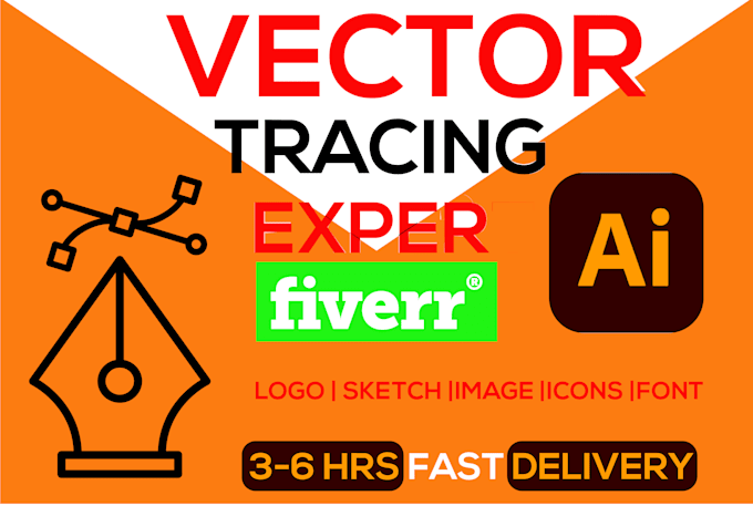 Vector trace from any image, sketch, logo, drawing shirt by ...